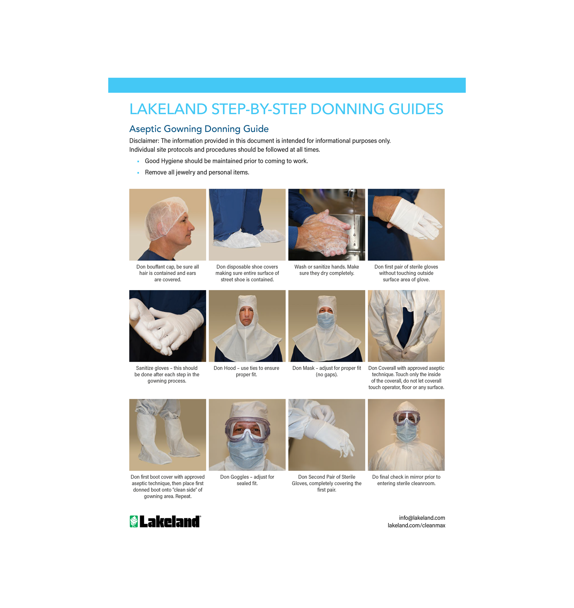 Proper Iv Room Gowning Procedure