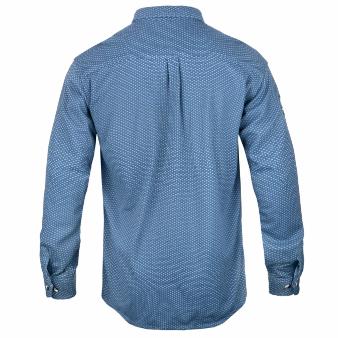 Flame Resistant Diamond Press Button-up Shirt